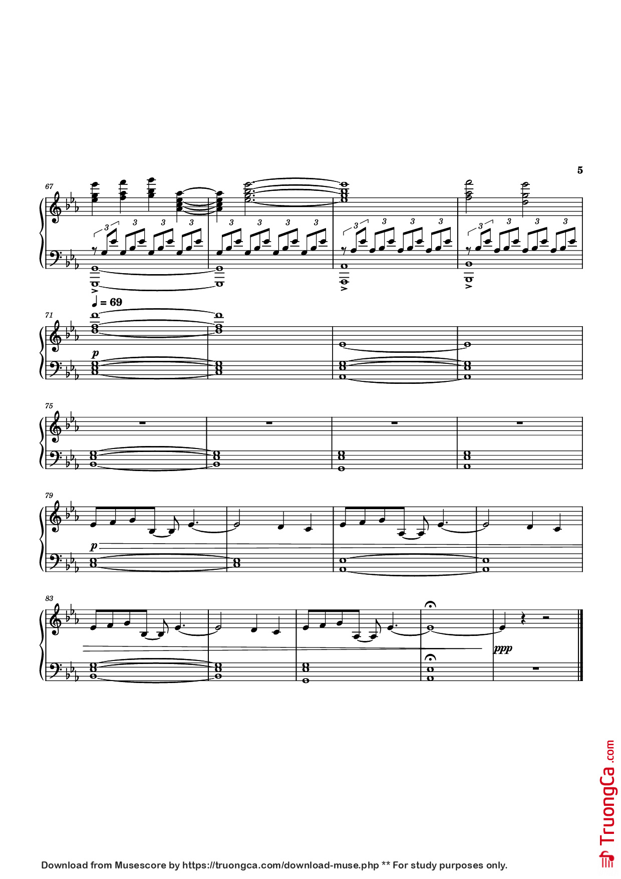 [Sheet] Infinite Amethyst Piano PDF, hợp âm Piano, mp4/midi
