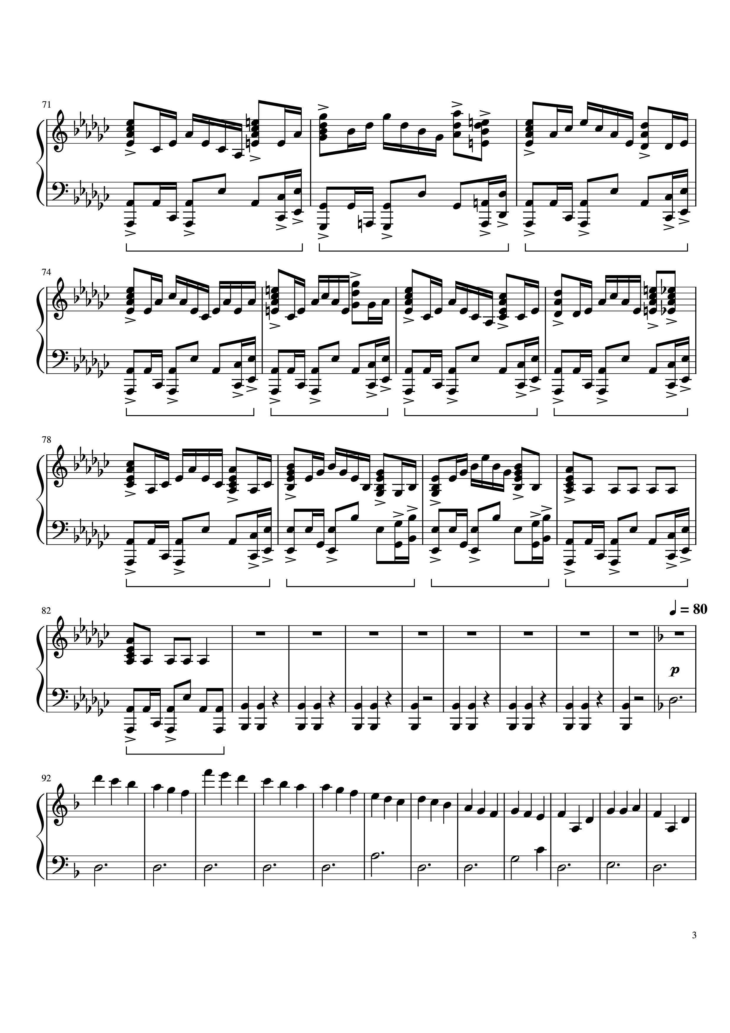 [Sheet] Davy Jones Theme Piano PDF (Undefined), hợp âm Piano, mp4/midi